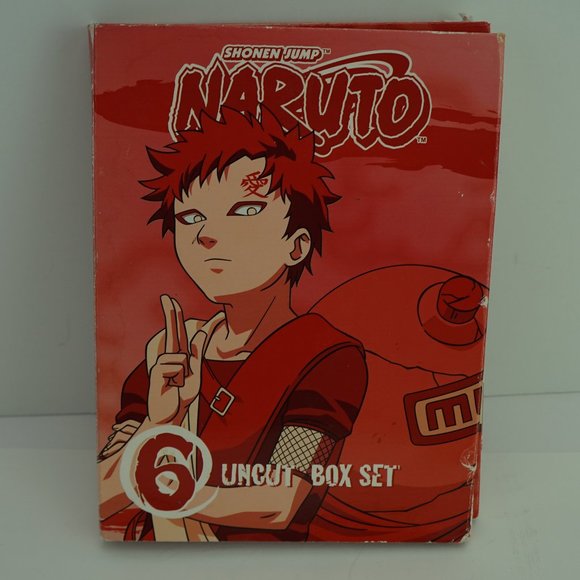 Naruto Shonen | Media | Naruto Shonen Jump Vol 6 Box Set Uncut Dvd ...